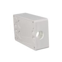 Clipsal 238-WE | Solid Mounting Block 38MM Deep | White