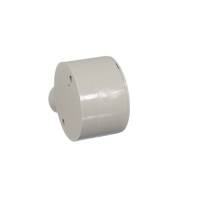 Clipsal 1 Way 25mm Round Shallow Junction Box | 240-25-1-GY | Jbox