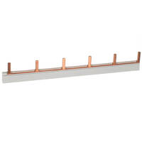 Hager KB181A1 | 6 Module Insulated prong busbar 1P 80A 16mm²