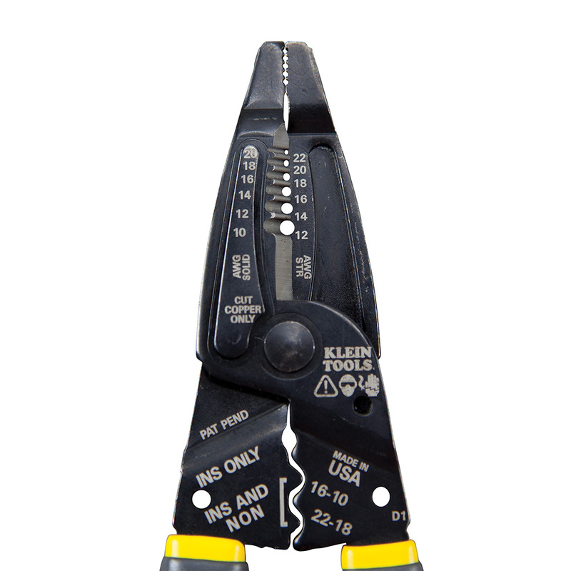 Klein Tools 1009 | Klein-Kurve™ Long-Nose Wire Stripper, Wire Cutter ...