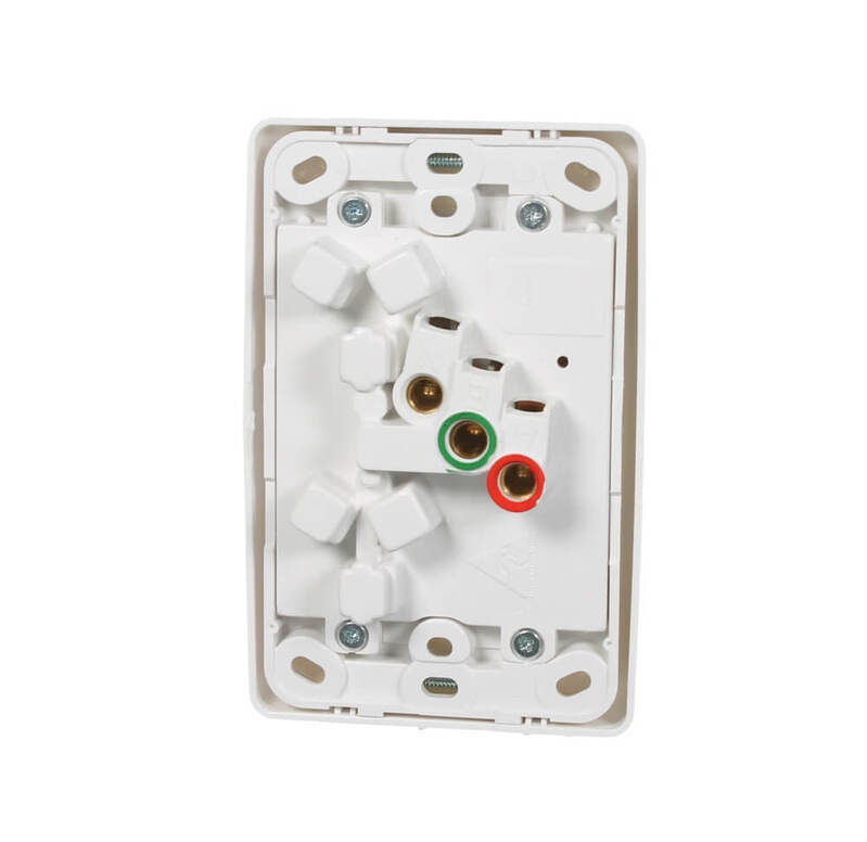 Clipsal 2025V-WE | 10Amp Double Vertical Power Point GPO White | 2000 ...