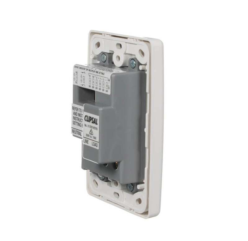 Clipsal 2031VETR3 | Electronic Time Delay Push Button Switch | Series 2000