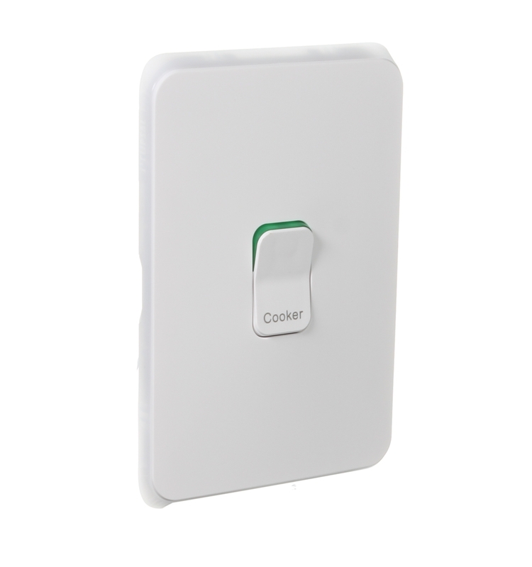 Clipsal Iconic 3041D45-VW | Cooking Appliance Isolator Double Pole ...