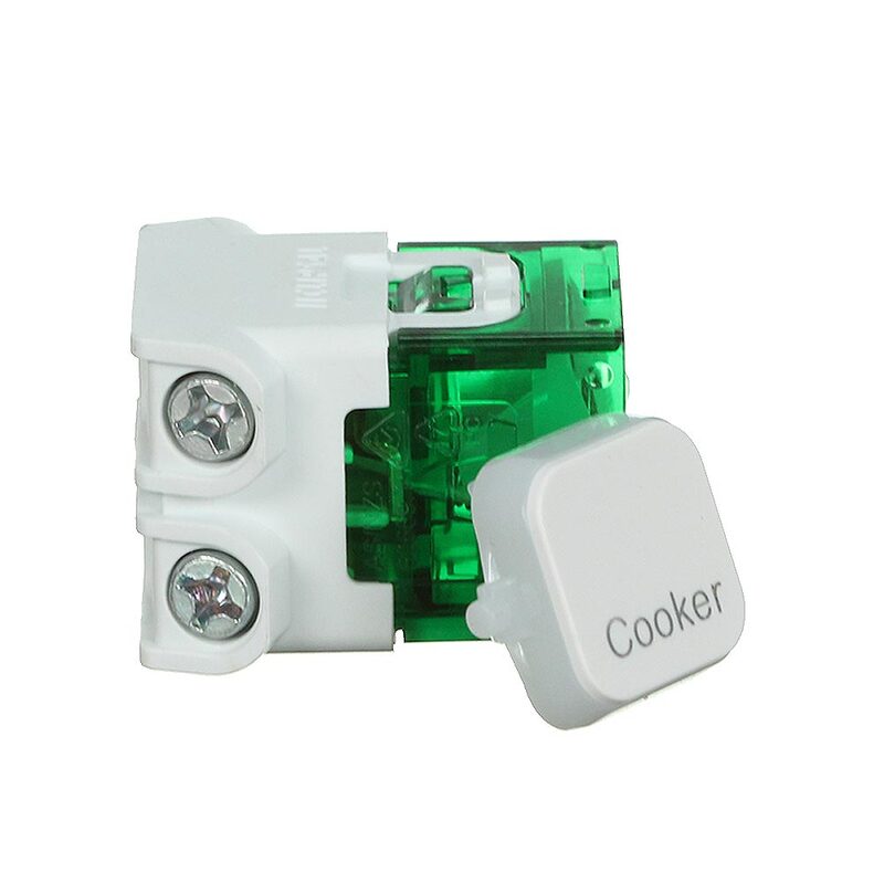 Clipsal Iconic 40MD20COOK-VW | Switch Mechanism, 1-Way, Double Pole ...