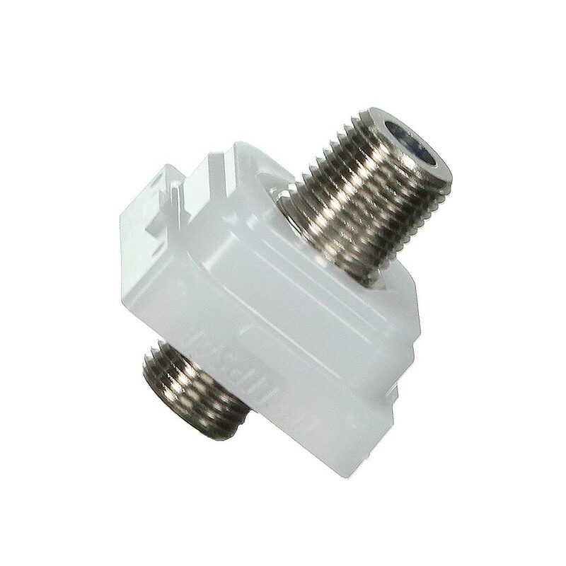 Clipsal Iconic 40PFM-TN | F Type to F Type TV Antenna Socket