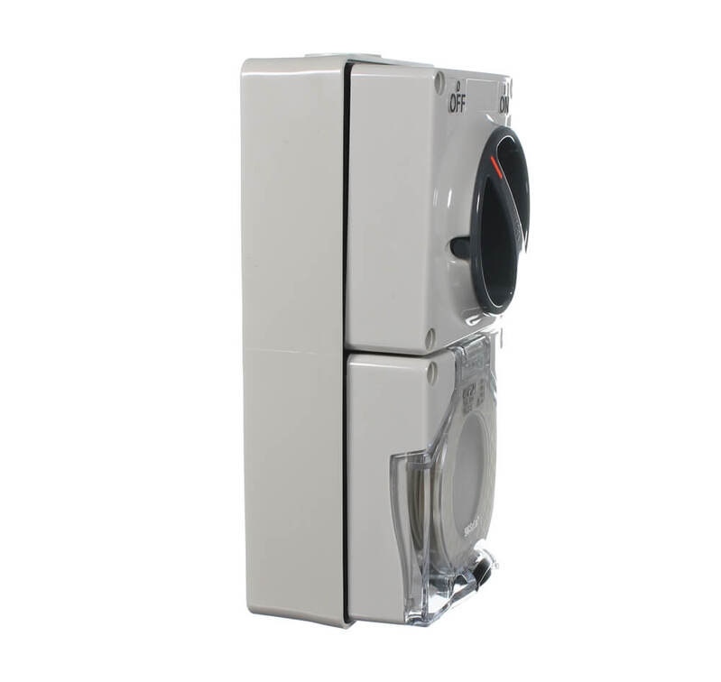 Clipsal 56C315GY | 15 Amp Single Phase 3 Flat Pins IP66 Industrial ...