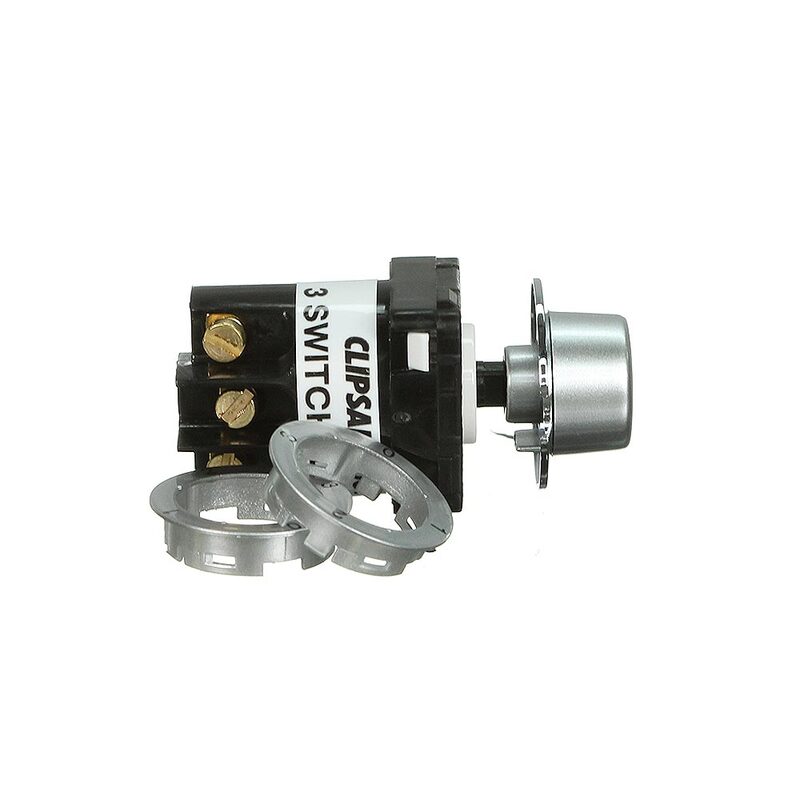 CLIPSAL Saturn 60RSM3 | 4 Position Rotary Switch 0-1-2-3