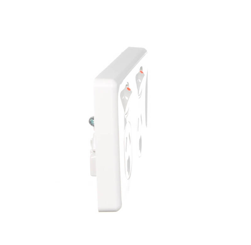 Clipsal C2025D-WE | Double Pole - Double power point GPO 10Amp 250v ...