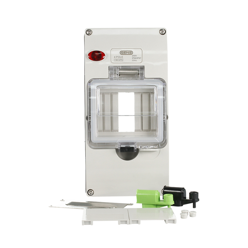 GEN3 CBC4PN | 4 Pole RCD/MCB Cover With Neon IP66