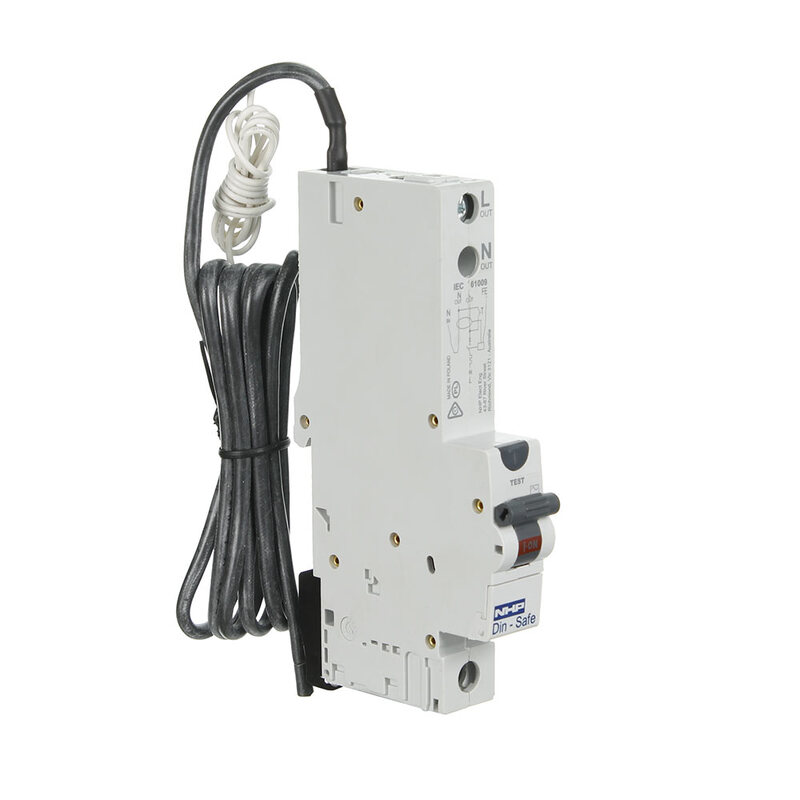 Terasaki Din-Safe DSRCBH1630A | 16 Amp RCBO 1P+N 10kA 30mA