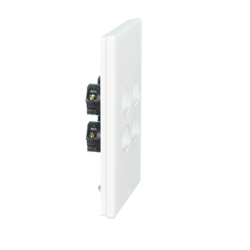 Legrand ED770-4WE | Dedicated Plate 4 Gang Switch 16Amp Excel Life