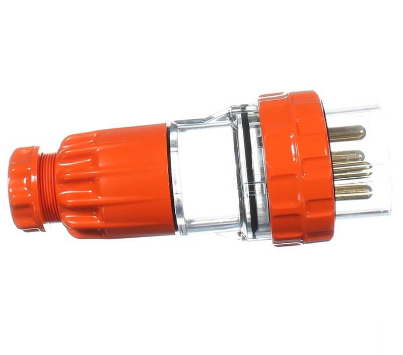 CLIPSAL EY56P432 | 4 Pin 32 Amp Straight Plug IP66 | Easy56