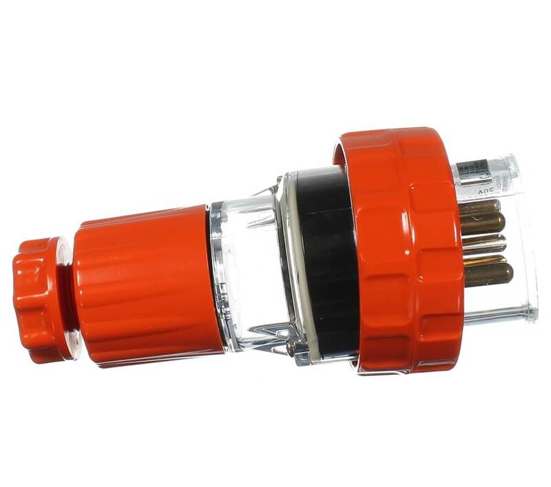 CLIPSAL EY56P520 EASY56 | Plug Straight 3Phase 20Amp 5Pin Round IP66