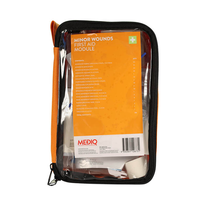 MEDIQ FAMKS | 5 Module First Aid Kit in Soft Pack High Risk | 257 Pieces