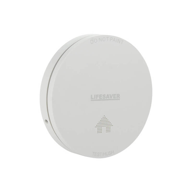 Lifesaver LIFPE10LP | Lithium Battery Photoelectric Slim Smoke Alarm ...