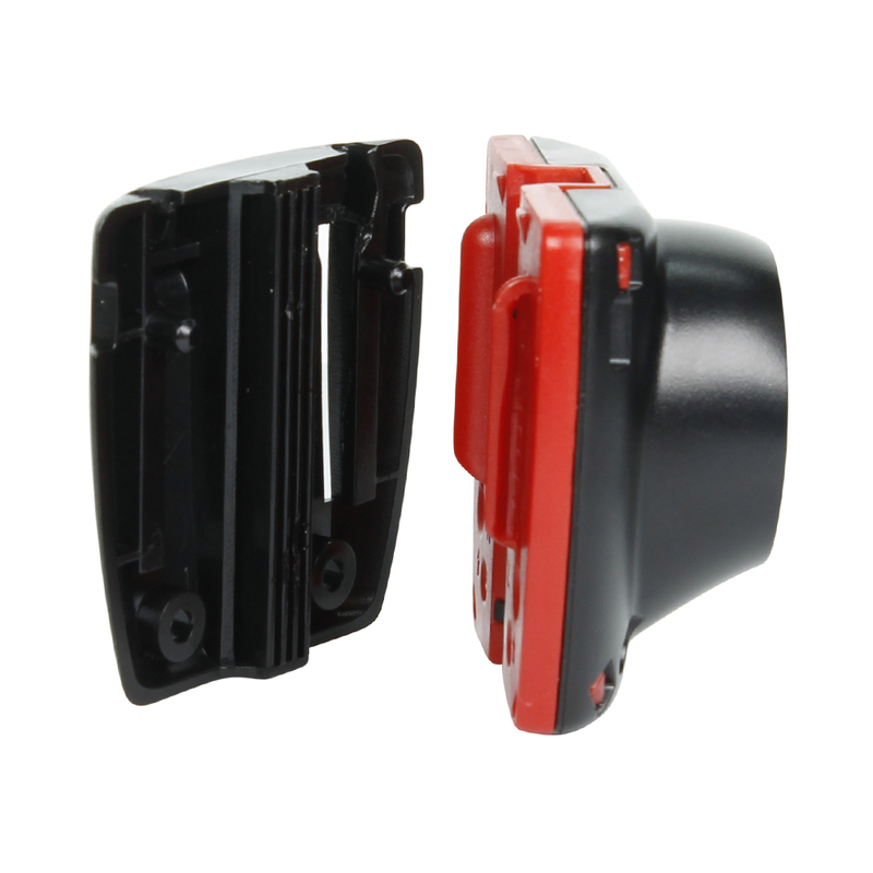 Melec ML-BS-PB | Blind Snake™ Rapid Plug Base | Black & Red