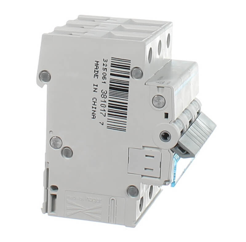 HAGER MSN350 | 50 Amp Three Pole 6kA Circuit Breaker | 3 pole