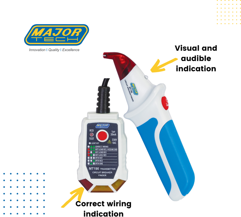 Major Tech MT190 | Circuit Breaker Finder