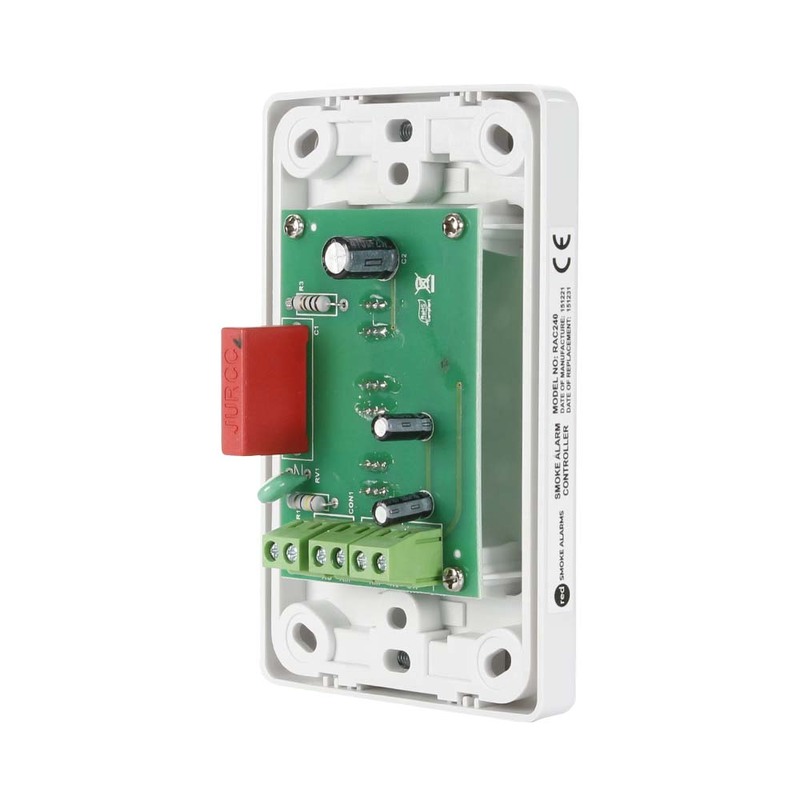 Red Smoke Alarms RAC240 | Smoke Alarm Controller | 240V