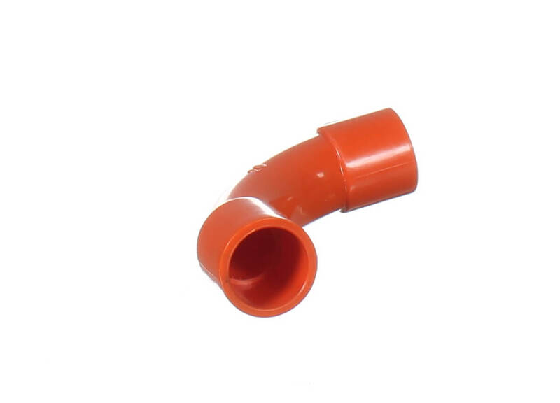 20mm PVC Bend 90 degree Orange Heavy Duty | SBO20