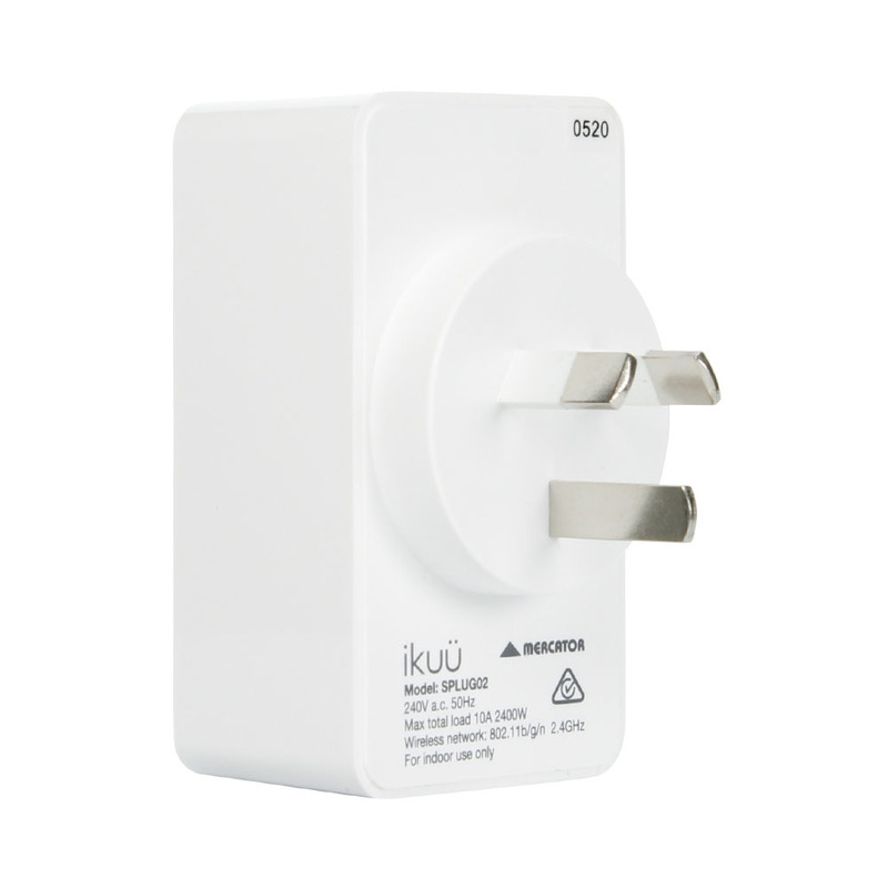 Mercator Ikuu SPLUG02 | Smart Single Adapter | Wi-Fi