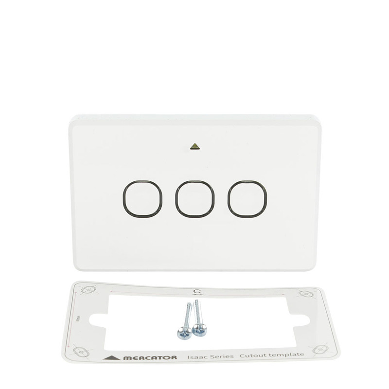 Mercator Ikuu SSW03G | Smart Triple Switch | Zigbee