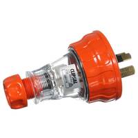 CLIPSAL 56P315-EO | 3 Pin Flat 15Amp Straight Plug IP66 | 56 Series