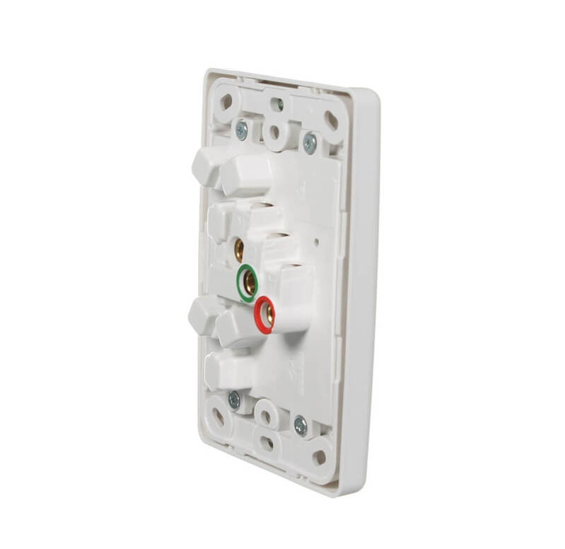 Clipsal 2025V-WE | 10Amp Double Vertical Power Point GPO White | 2000 ...