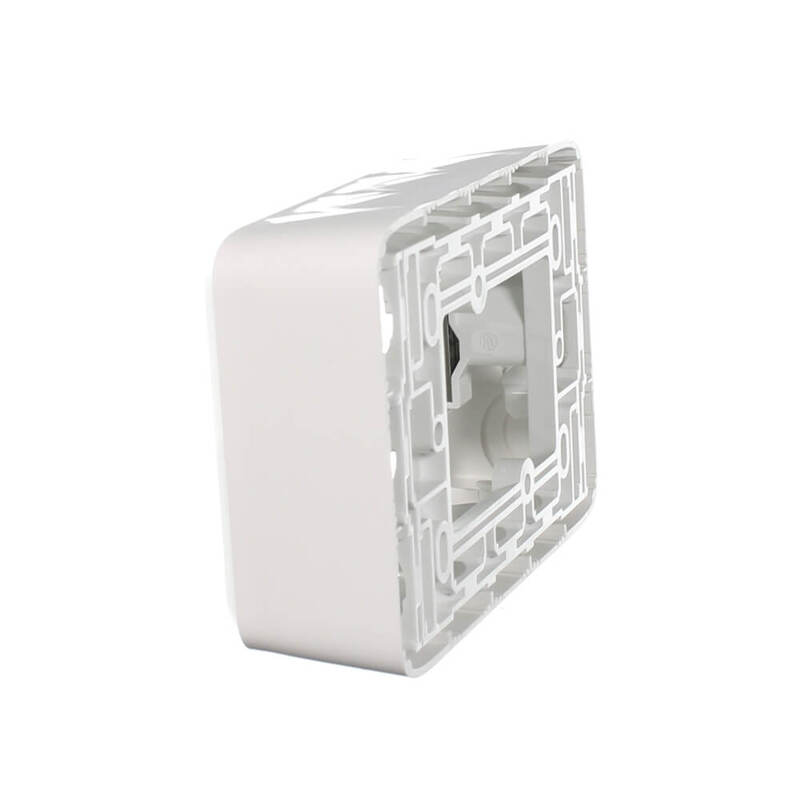 Clipsal Iconic 3000DM-VW | Mounting Block One Gang 40mm Deep Vivid White