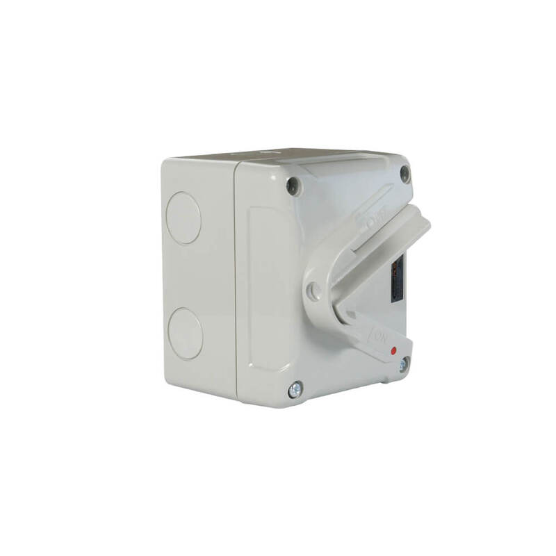 Single Weatherproof Switch 20A 250v (IP66 Rated) | 30347