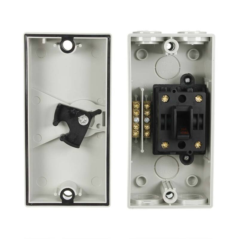 NLS 30663 | 2 Pole 35Amp 250v Isolating Switch (IP56 Rated) - NATIONAL ...