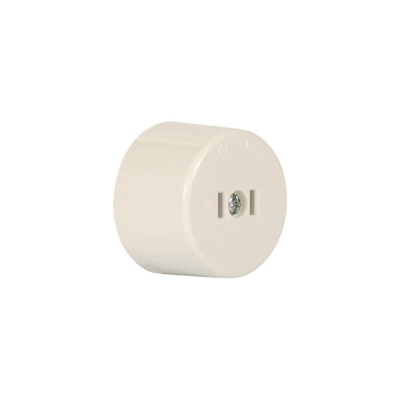 Clipsal 402-WE | Surface Socket 2-Pin Parallel 10A | White