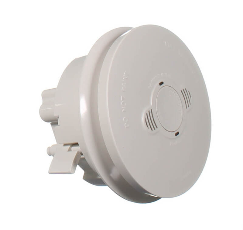 Legrand 643087 Flush Recessed 240v Smoke Alarm With 10yr Built in ...