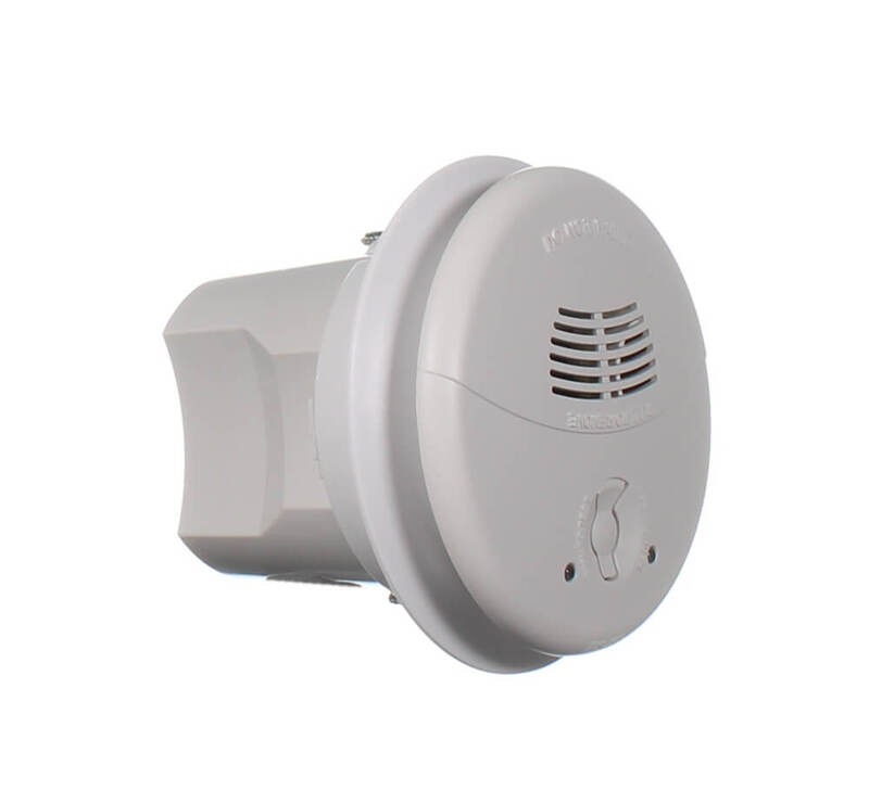 CLIPSAL 755PFM4 | Flush Mount 240V Smoke Detector | Photoelectric | 9v ...