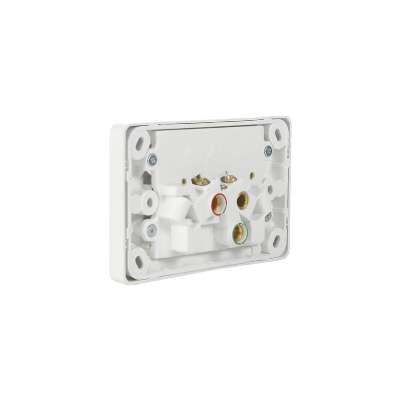 Clipsal C2025-15WE | Double Power Point 250V 15A | White