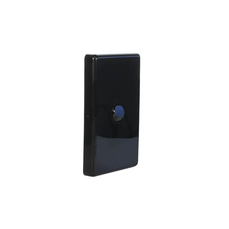 Clipsal C2031VABK | C2000 Series Vertical Switch 1 Gang 10A | Black
