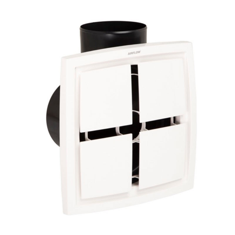 Clipsal Airflow CEF40-WE | Ductable Square Exhaust Fan | 287mm | Suits ...