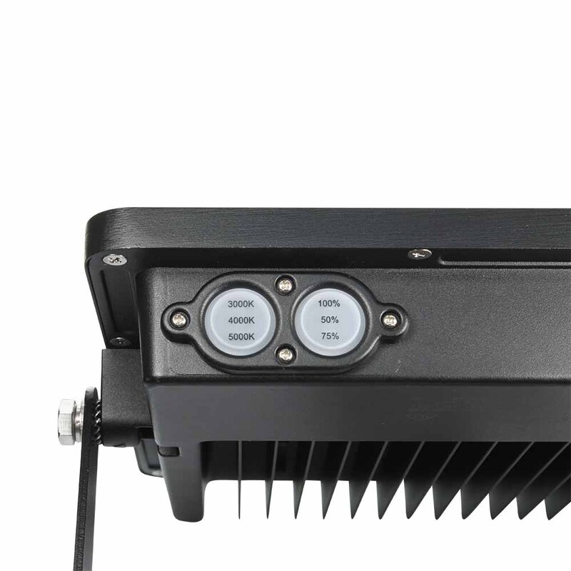 SAL SE7169MP150TC | 150W LED Floodlight IP66 | TRI-COLOUR | Black