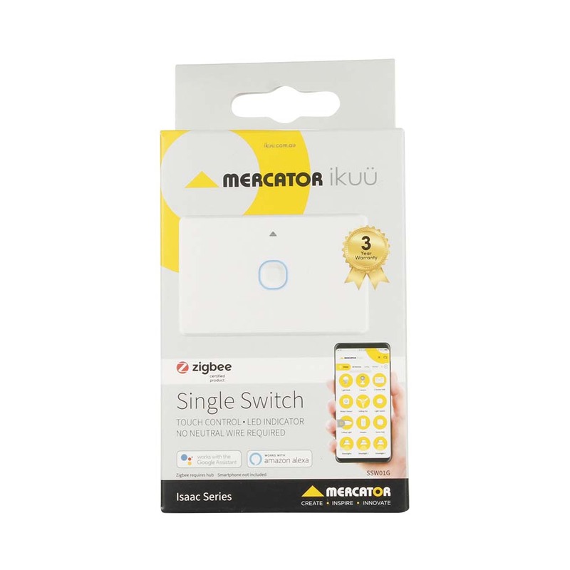 Mercator Ikuu SSW01G | Smart Single Switch | Zigbee