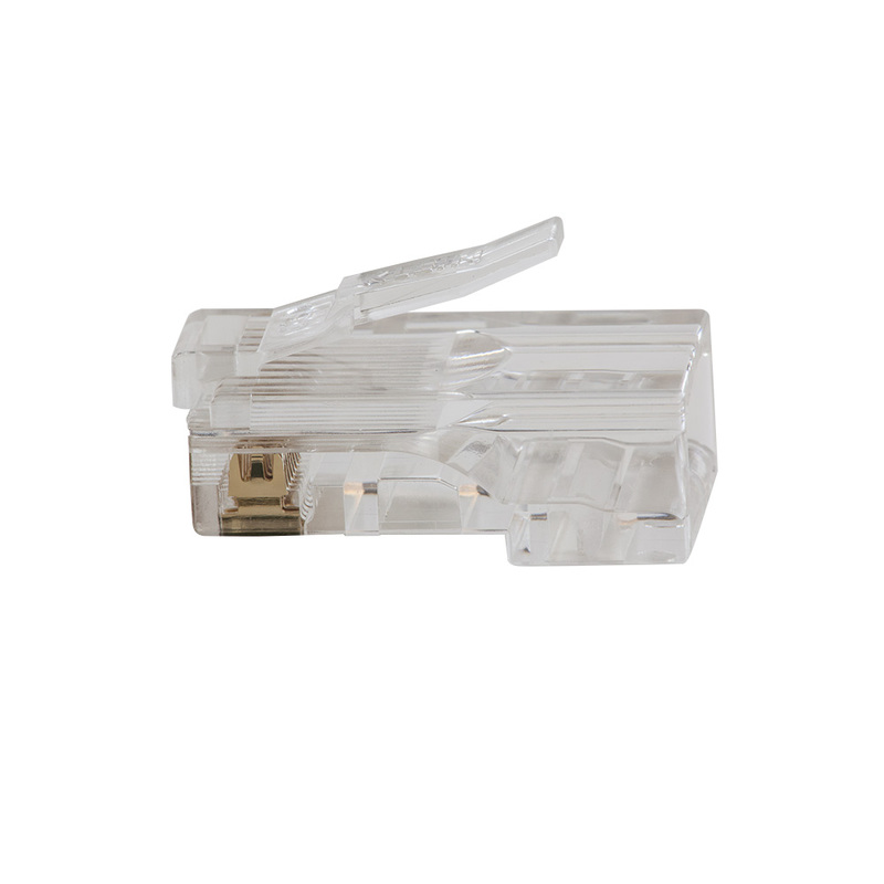 Klein Tools VDV826-703 | Pass-Thru™ Modular Data Plug | RJ45-CAT6 | 50 Pack
