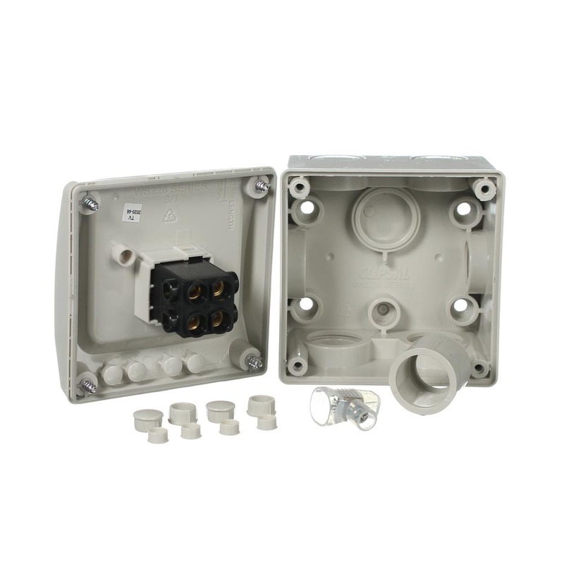 Clipsal WS226D | Single Weatherproof Double Pole Switch 16A 250v (IP56 ...