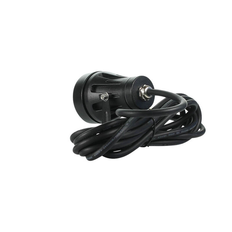 XLED XSPLED7W Sentinel Outdoor Spike Light - IP65, 7W, 3000K, Black