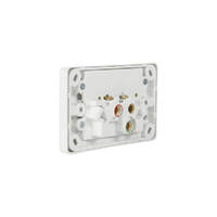 Clipsal C2025-15WE | Double Power Point 250V 15A | White