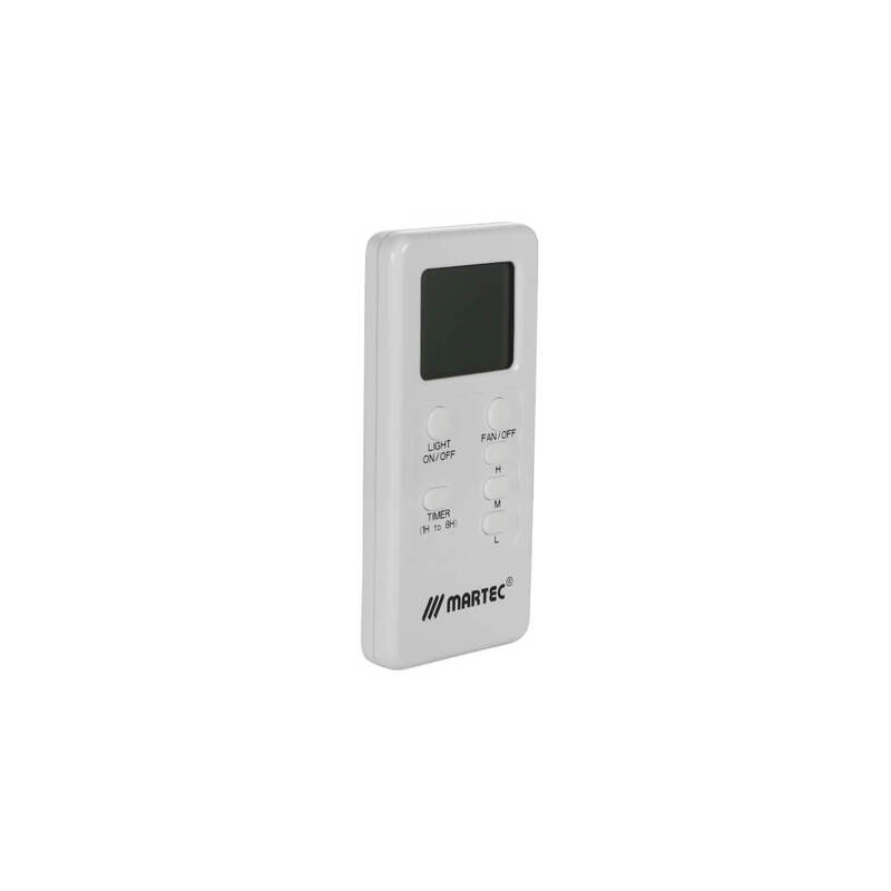MARTEC MPLCDS | Slimline LCD Ceiling Fan AC Remote Control