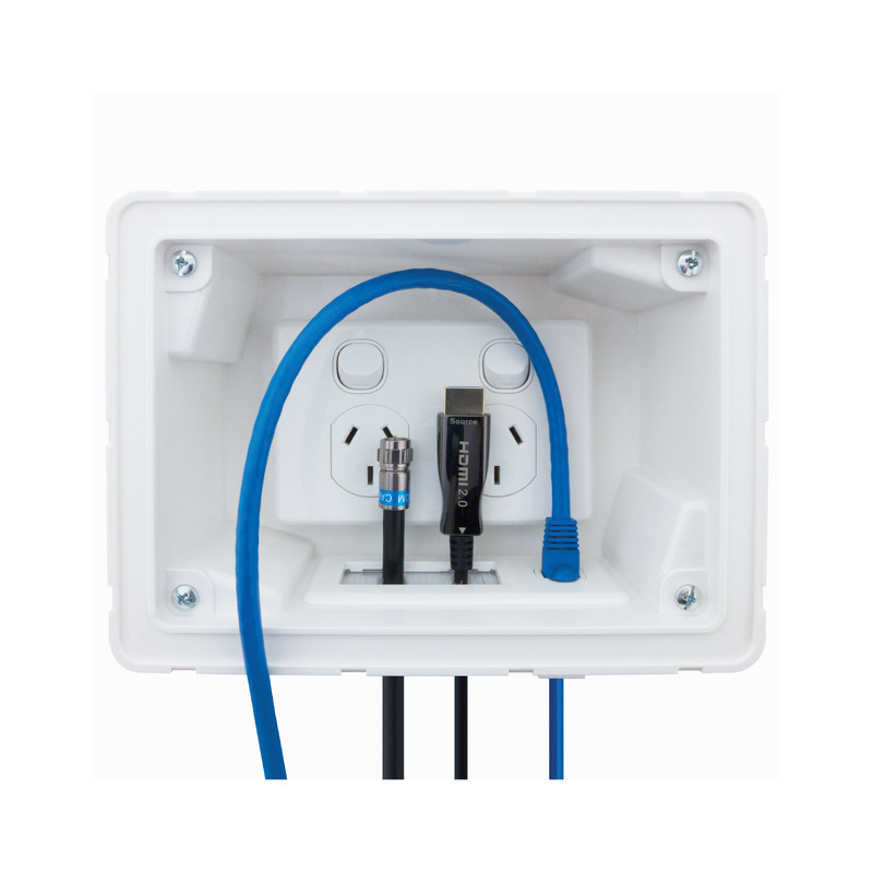 Matchmaster 04MM-RP02 | Recessed Wall Point with Built-in Cable ...