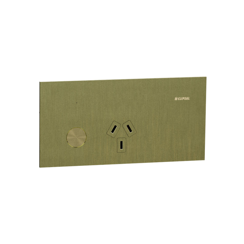 Clipsal 1010CSZ-LB | Solis T Series Horizontal Single GPO | Living ...