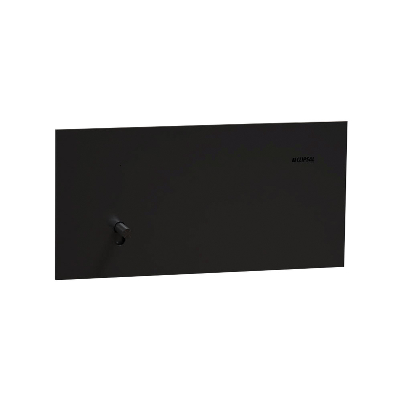 Clipsal 1041TA-EA | Solis T Series 1 Gang Switch 20A/16AX | Ebony Aluminium