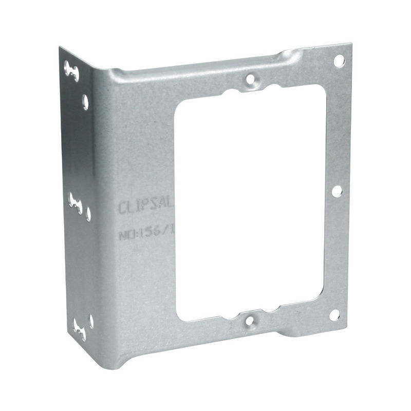 Clipsal 156/1 | Vertical Metal Mounting Bracket NO NAILS - Clipsal by ...