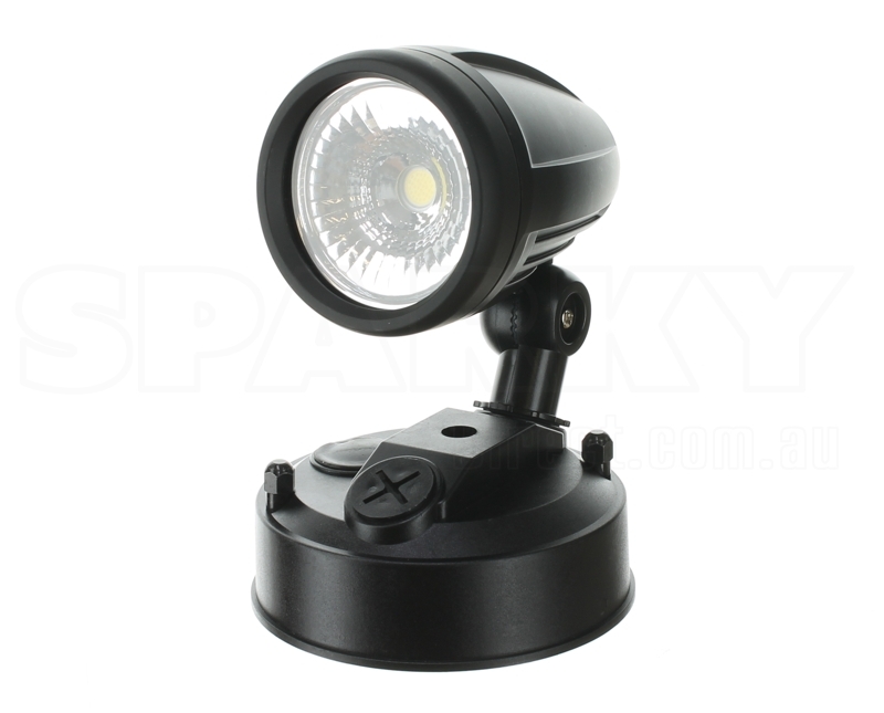 NLS 20416 | Single Spot 15W LED Black | IP54 Outdoor Light