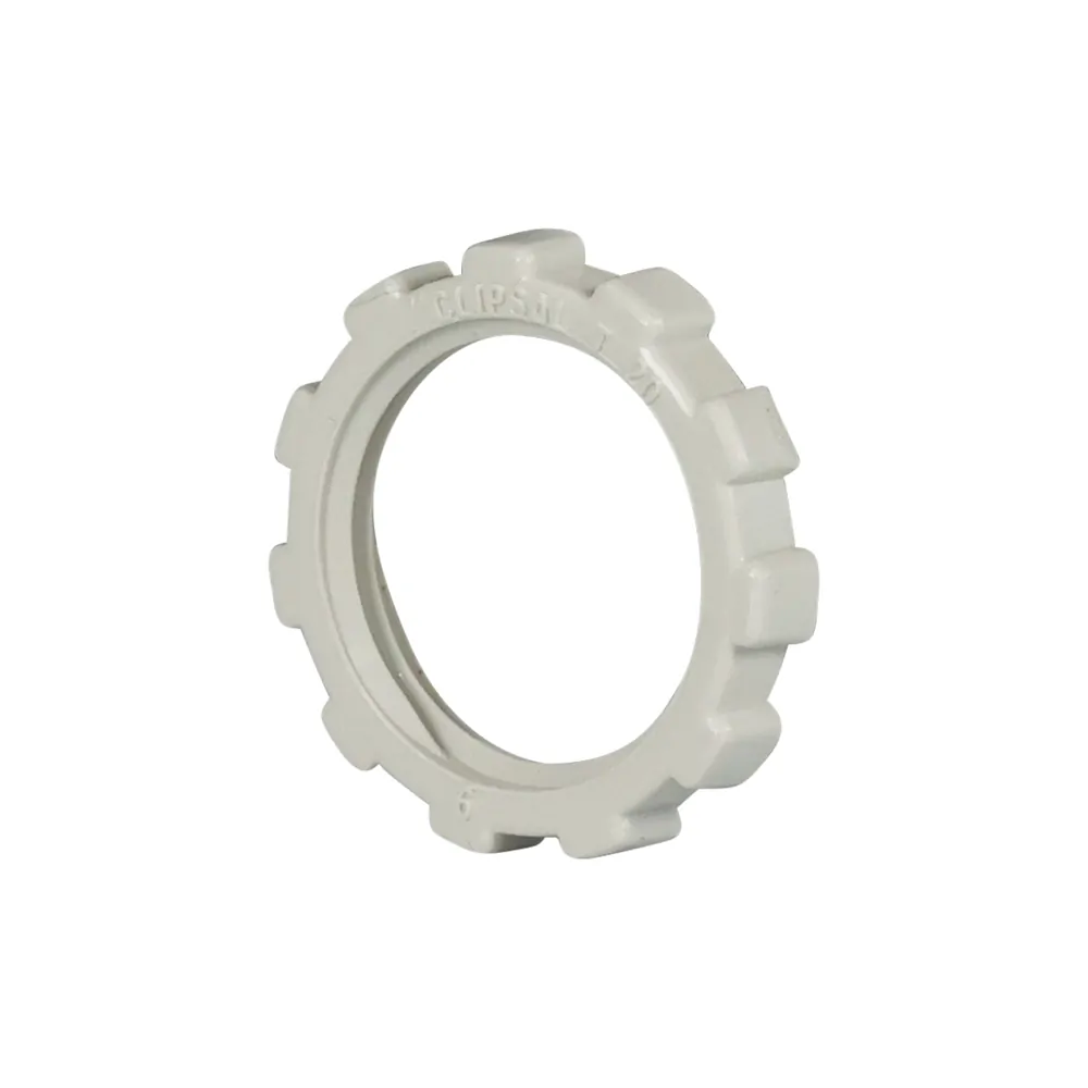 Clipsal 260-20-GY | 20mm Conduit Screwed Lock Ring